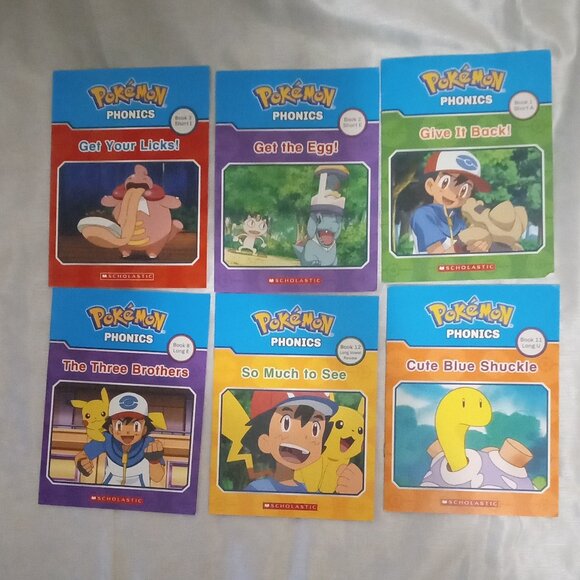 Pokemon Scholastic | Other | Pokemon Phonics Scholastic Replacement ...